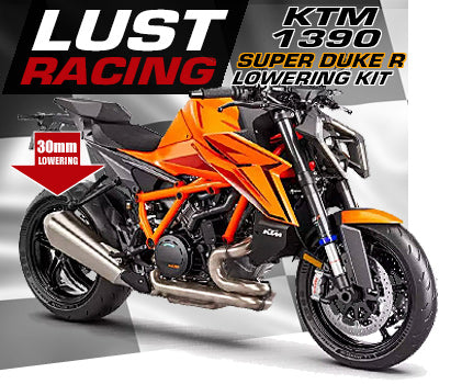KTM SuperDuke 1390R 2024 lowering kit 30mm – LUST Racing